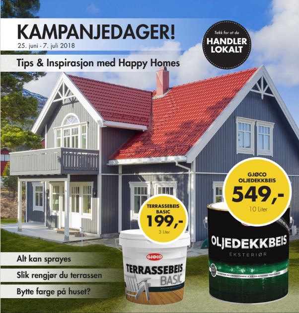 KAMPANJEDAGER – Happy Homes Norge